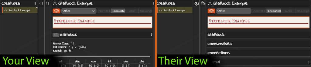 Using Statblocks – The Goblin's Help